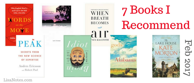 7 Books I Recommend - February 2017
