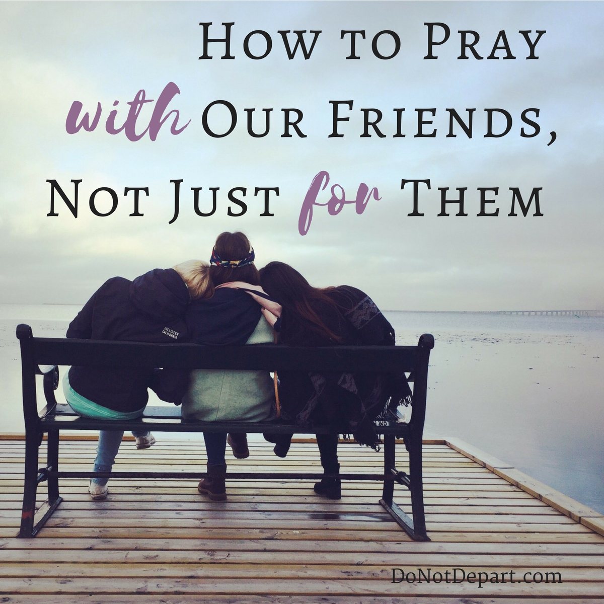 When You Want to Pray WITH Others, Not Just FOR Others
