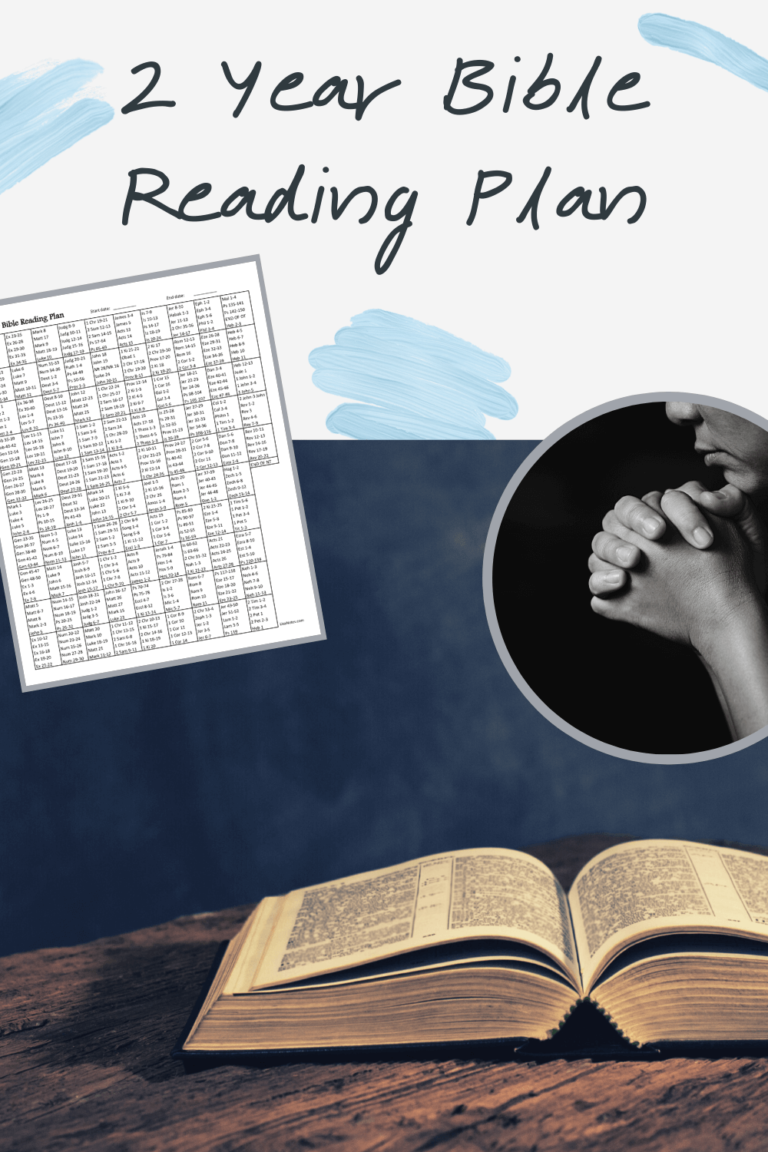 2-Year Bible Reading Plan {Updated}