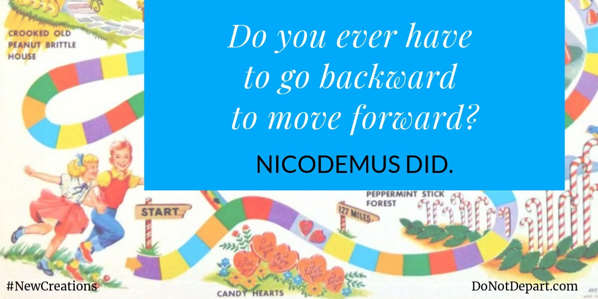 What If You Have to Go Backward to Go Forward?