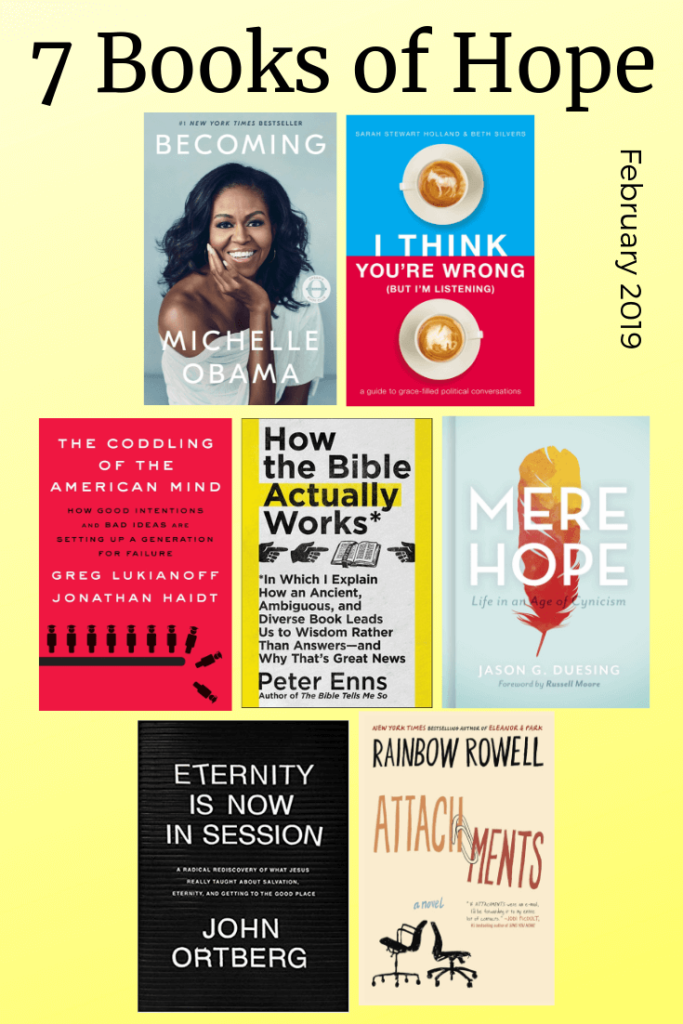 7 Books of Hope I Recommend - February 2019