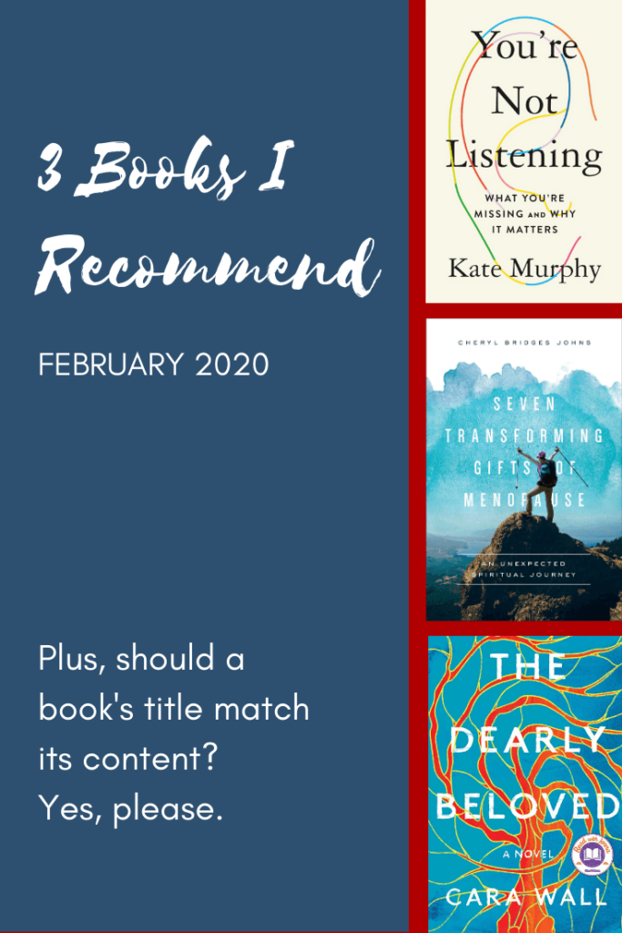 Should a Book's Title Match Its Content? + 3 Books I Recommend ...