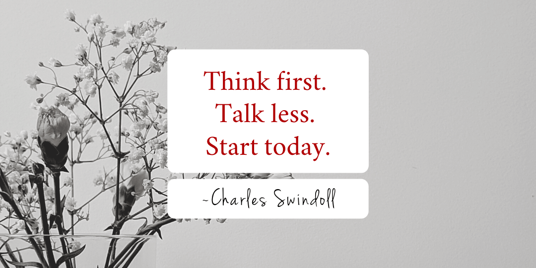Think First—5 Quotes About Bias {Bias Day 27}