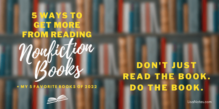 5 Ways to Get More From Reading Nonfiction Books