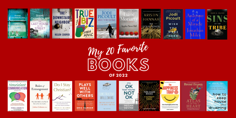 My 20 Favorite Books of 2022—10 Fiction + 10 Nonfiction Books