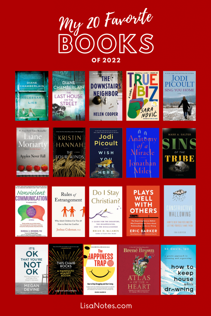 My 20 Favorite Books of 2022—10 Fiction + 10 Nonfiction Books