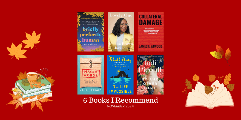 6 Books I Recommend - November 2024