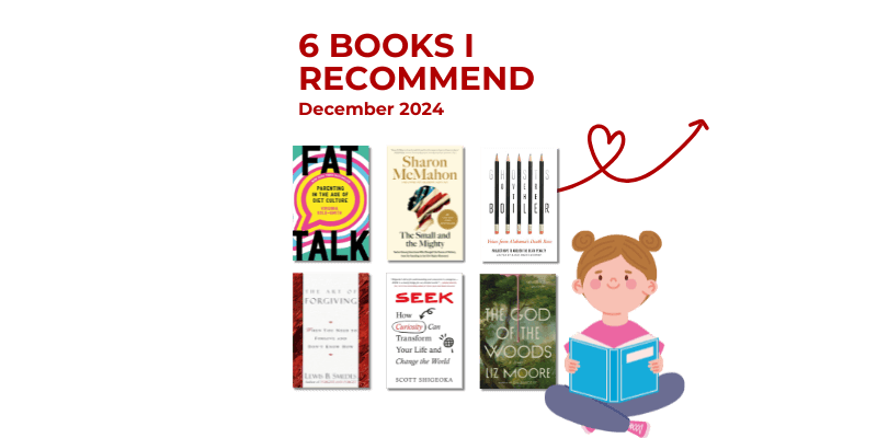 6 Books I Recommend - December 2024