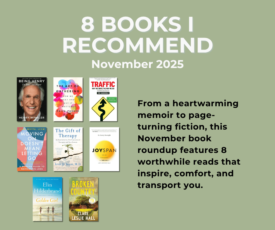 November Book Roundup | 8 Worthwhile Reads to Add to Your List