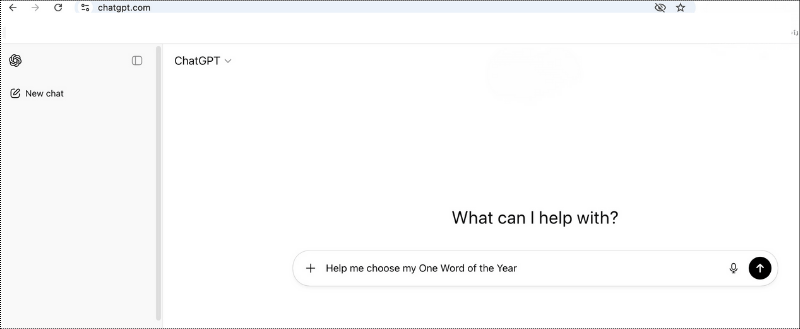 6 Easy Ways AI Can Help You Choose Your One Word of the Year for 2026